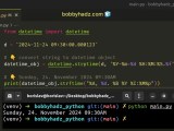 Attributeerror Str Object Has No Attribute Strftime Bobbyhadz