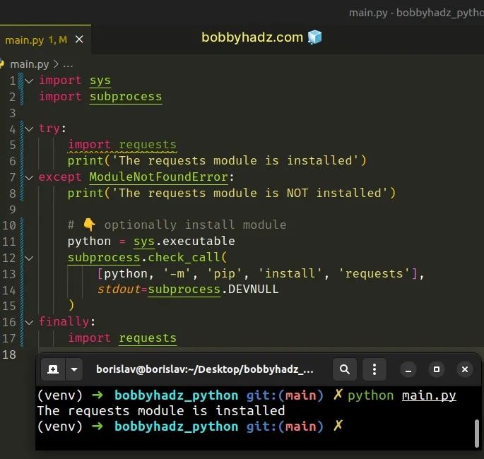 Check if pip is installed python