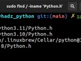 Fatal Error Python H No Such File Or Directory Solved Bobbyhadz