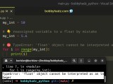 Typeerror Float Object Cannot Be Interpreted As An Integer Bobbyhadz