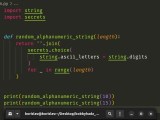 Generate A Random Alphanumeric String In Python Bobbyhadz
