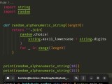 Generate A Random Alphanumeric String In Python Bobbyhadz