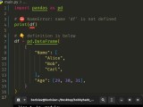 Nameerror Name Df Or Pd Is Not Defined In Python Bobbyhadz