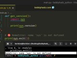Python Sys Not Defined