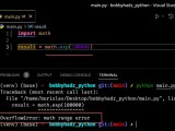 Overflowerror Math Range Error In Python Solved Bobbyhadz