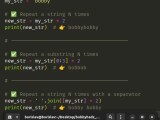 How To Repeat A String N Times In Python Bobbyhadz