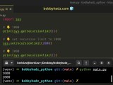 Python Recursionerror Maximum Recursion Depth Exceeded Bobbyhadz