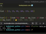 Remove Elements From A List Based On A Condition In Python Bobbyhadz