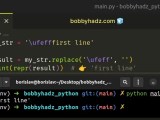 How To Remove Ufeff From A String In Python Bobbyhadz