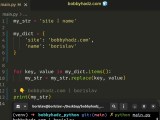 Replace Words In A String Using A Dictionary In Python Bobbyhadz