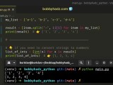 How To Split The Elements Of A List In Python Bobbyhadz