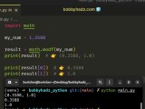Split A Float Into Integer And Decimal Parts In Python Bobbyhadz