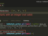 Syntaxerror Invalid Decimal Literal In Python Solved Bobbyhadz