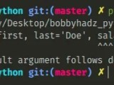 Syntaxerror Non Default Argument Follows Default Argument Bobbyhadz