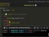 Using Try Without Except Ignoring Exceptions In Python Bobbyhadz