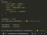 Using A Variable To Access A Dictionary Key In Python Bobbyhadz