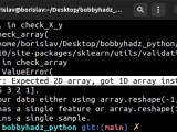 Valueerror Expected 2d Array Got 1d Array Instead Fixed Bobbyhadz