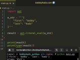 Valueerror Malformed Node Or String In Python Solved Bobbyhadz