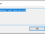 Postgresql Fatal Database Root Does Not Exist