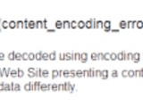 Content Encoding Error Content Encoding Error How We Fix