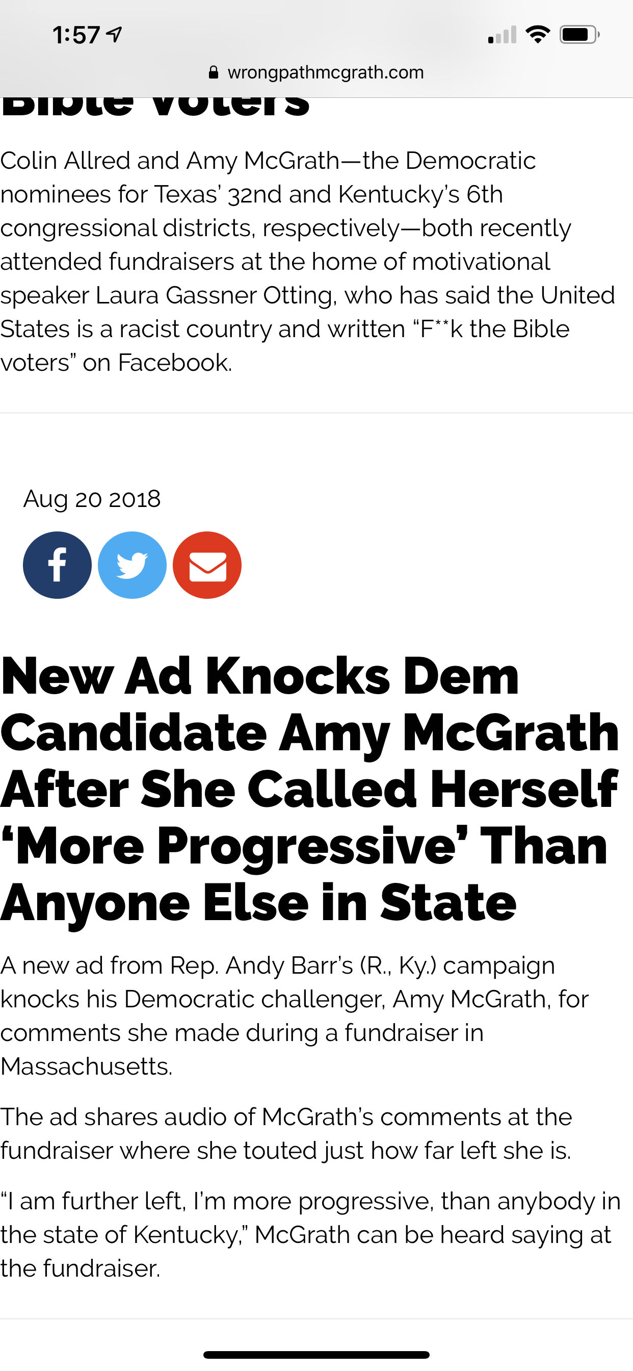 A Case Study of Negative Propaganda from the Right – Bob Trahan