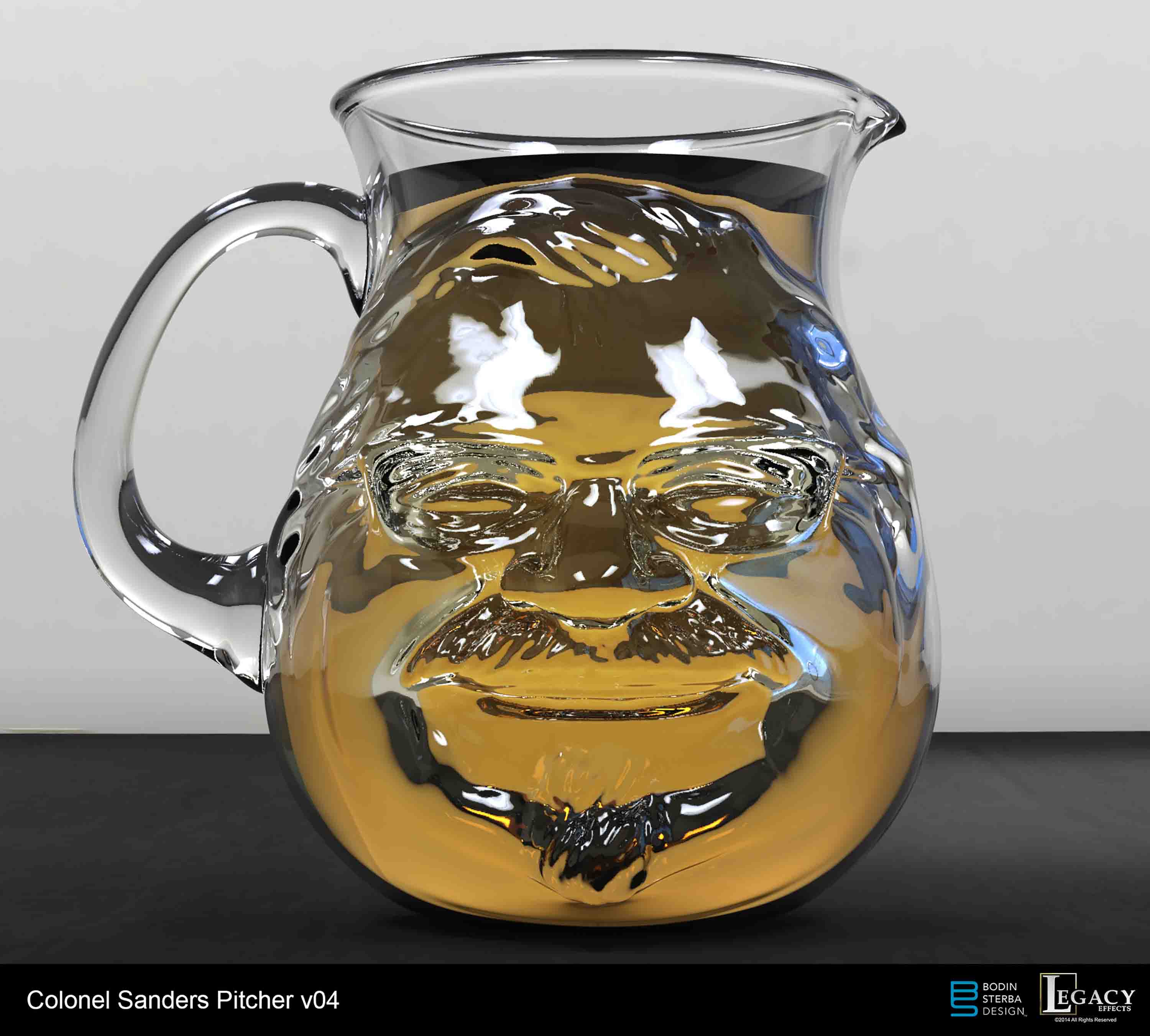 KFC Colonel Sanders pitcher | BODIN STERBA DESIGN