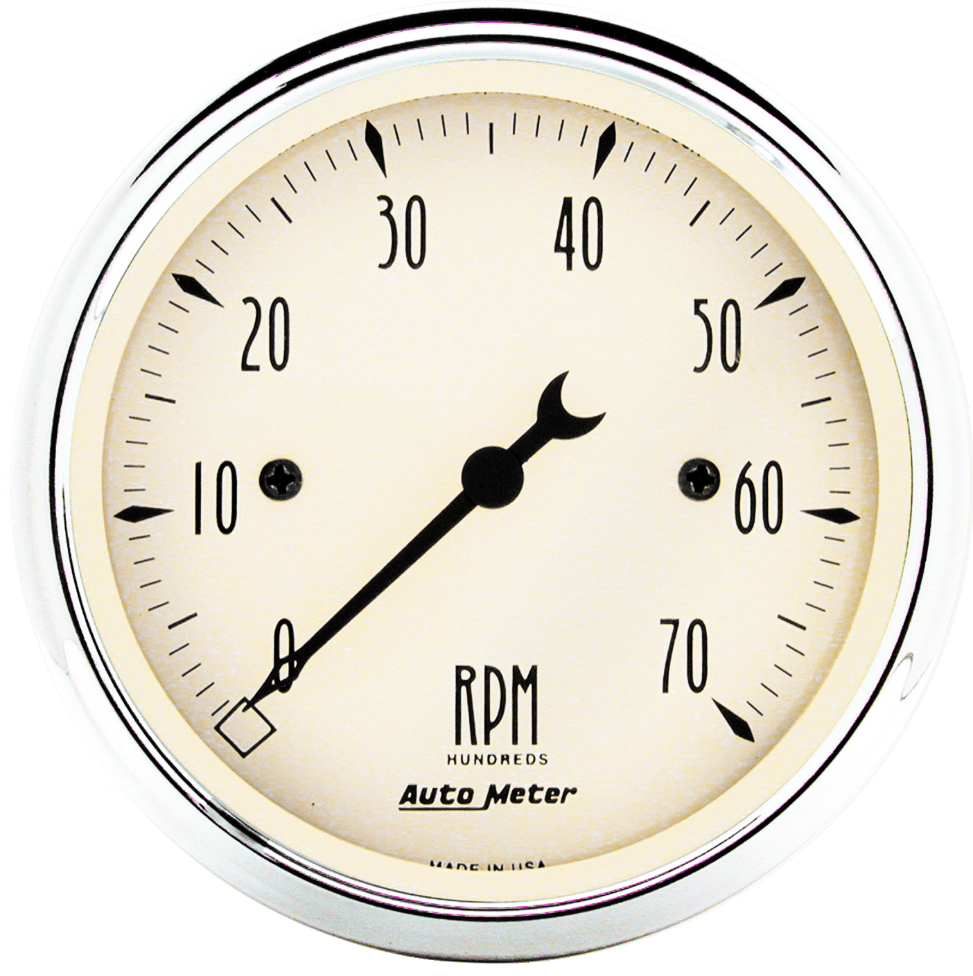 3 1/8″ AutoMeter Antique Beige Tachometer – Boese Engineering