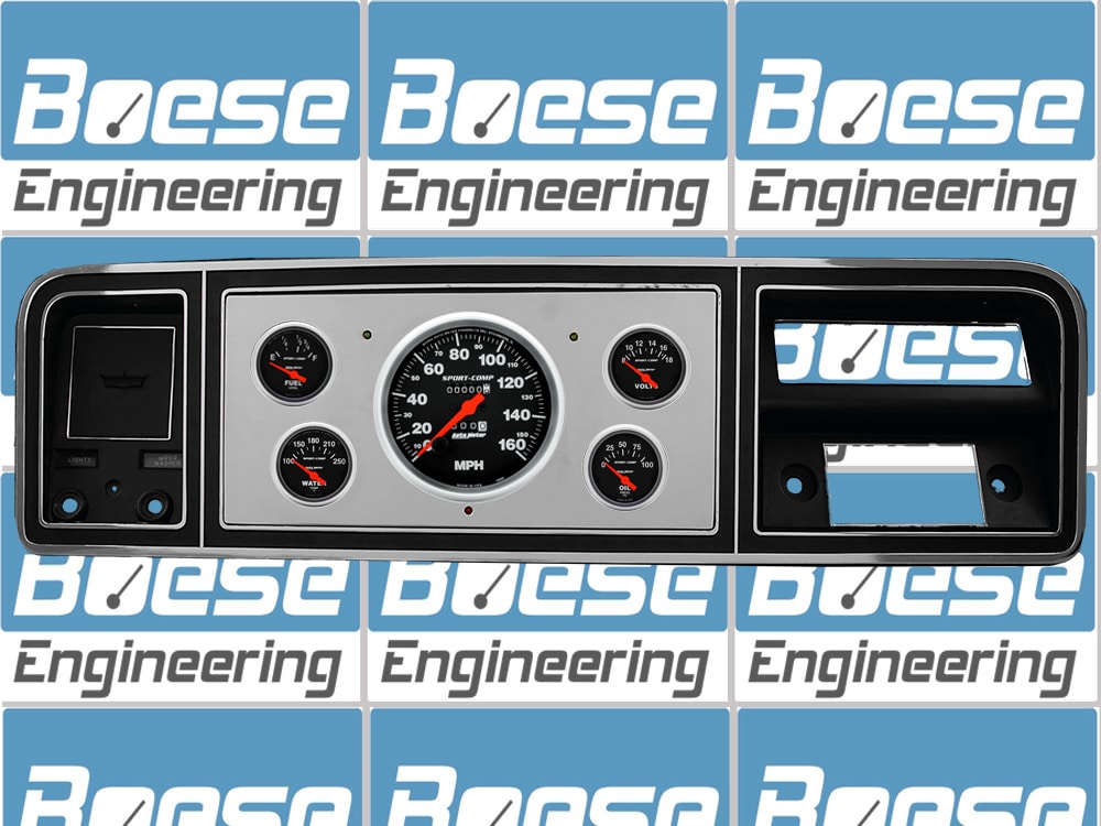 73 74 75 76 77 78 79 Ford Truck Billet Aluminum Dash Insert w/ Auto ...