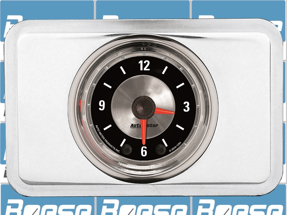 1940 Chevy Car Clock Insert w/ Auto Meter American Muscle Clock – Boese ...