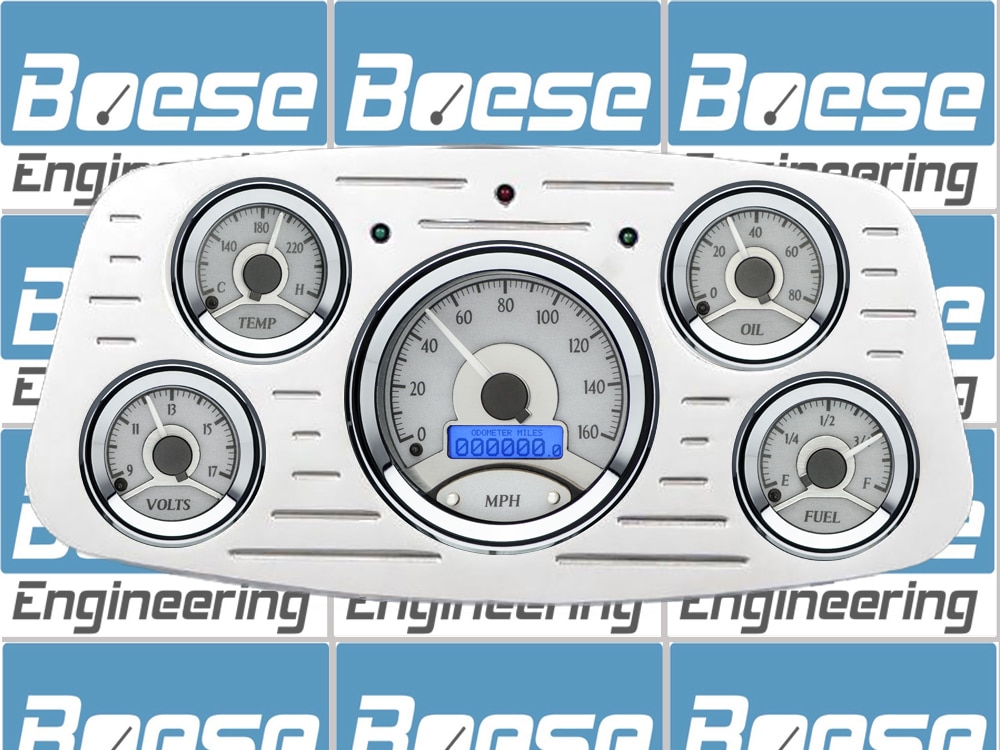 1933-1934 Ford Car Billet Aluminum Gauge Panel w/ Dakota Digital VHX ...