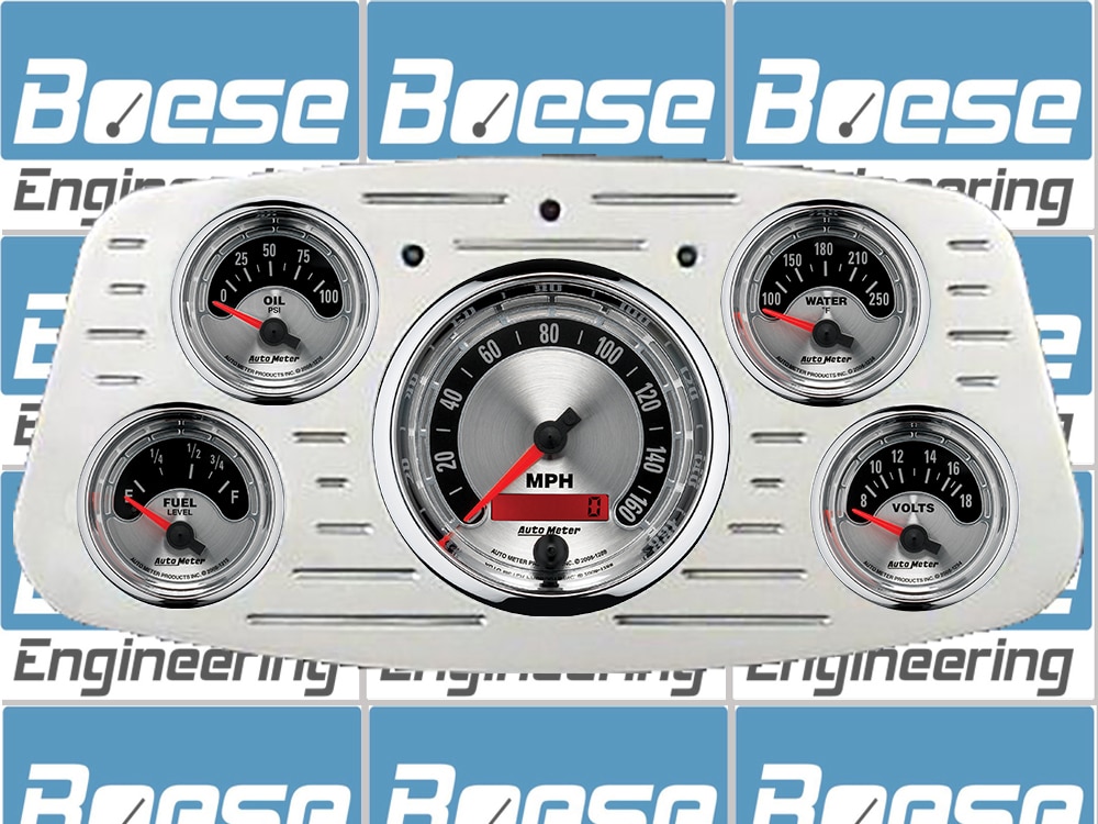 1933-1934 Ford Car Billet Aluminum Dash Insert w/ Auto Meter American ...