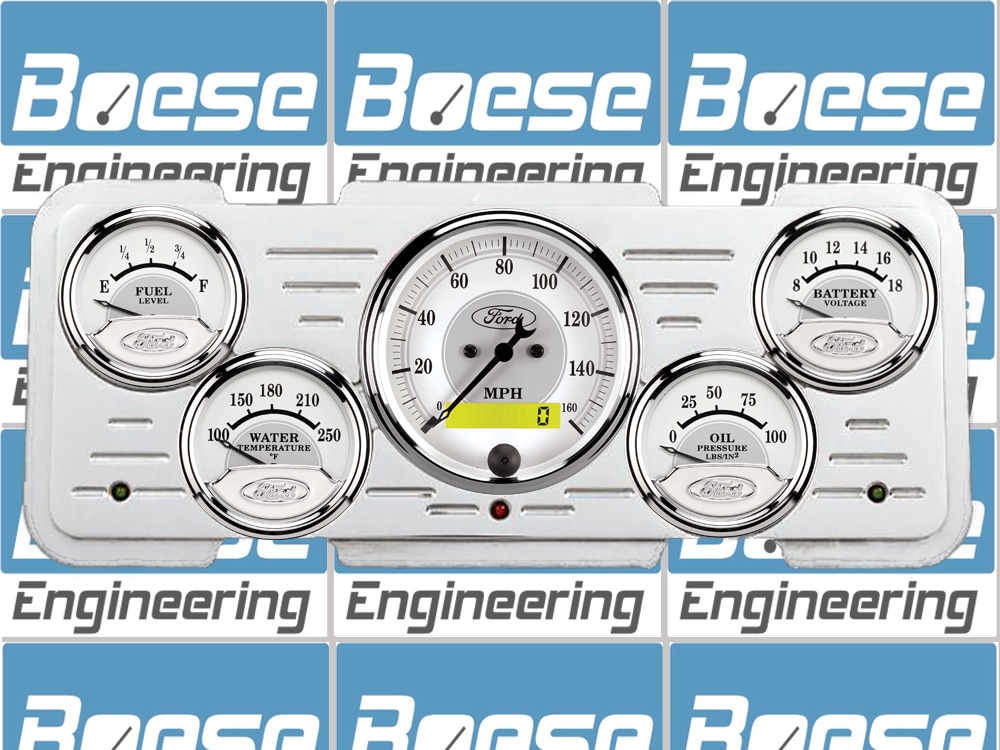 1940 Ford Car Gauge Panels – Boese Engineering