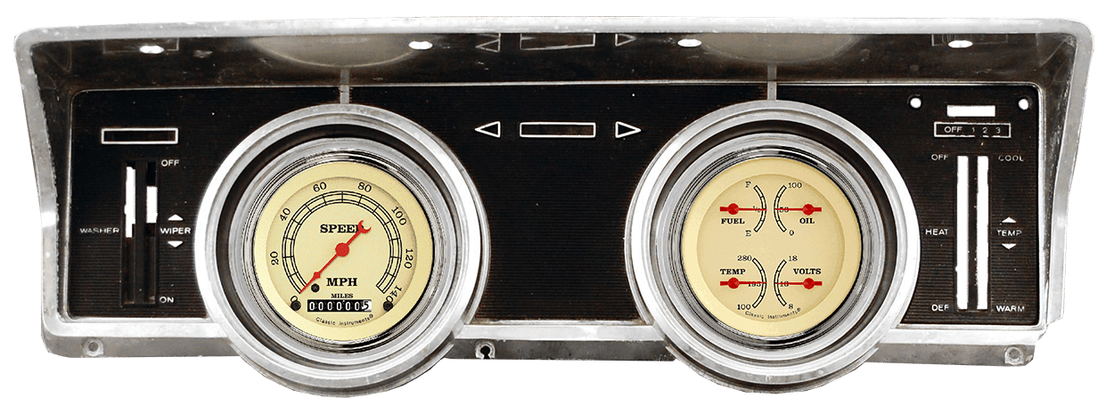 1966-1967 Ford Falcon / Ranchero Aluminum Adapter Kit w/ Classic ...