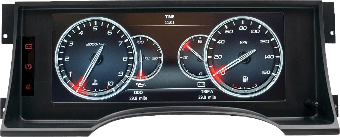 1995-1998 Chevy Truck Invision LCD Direct Fit Dash Kit by Auto Meter ...