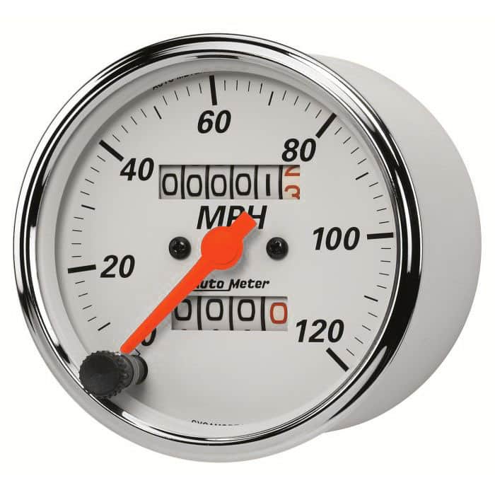 1951-1952 Plymouth Car Aluminum Gauge Panel w/ Auto Meter Arctic White ...