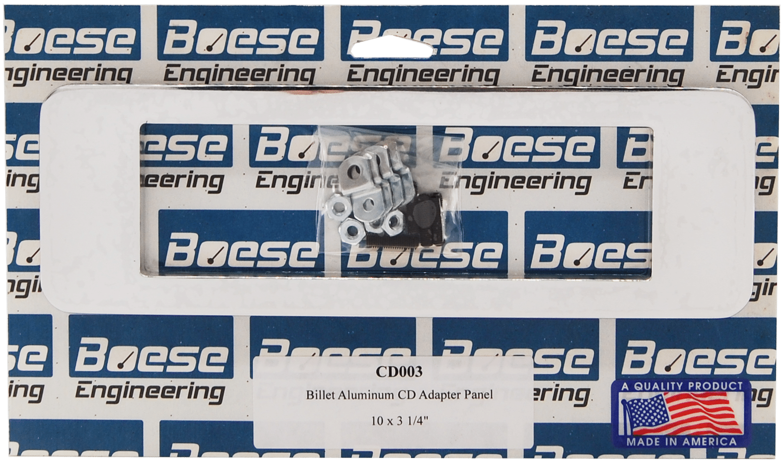 CD003 Universal Aluminum Radio Adapter / CD Patch Panel 10″ x 3 1/4 ...