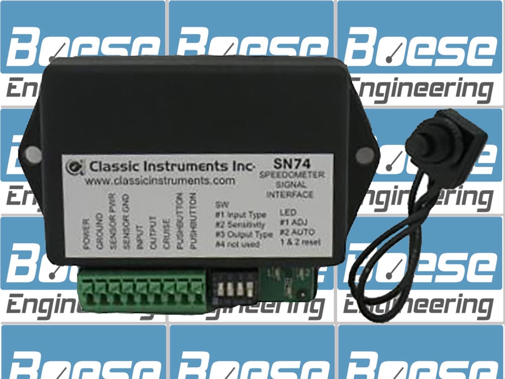 SN74Z Push Button Interface Module For ECM Or VSS – Boese Engineering