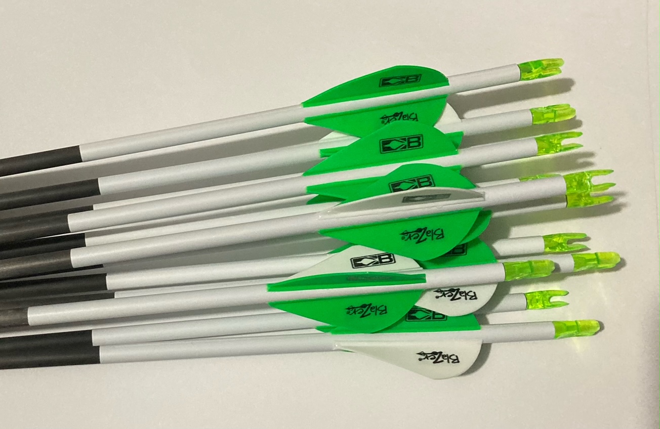 Black Eagle Deep Impact .003 Shafts 400 spine wraps and fletched – Welcome