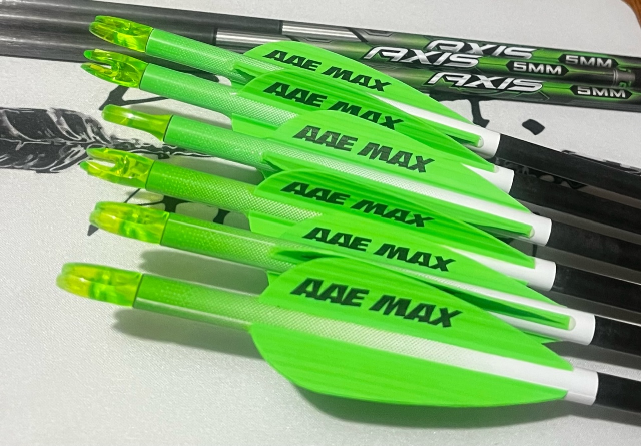 Easton 5mm Axis 300 Spine Fletched and wraps – Welcome