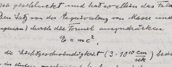 Einstein's papers digitized | Boing Boing