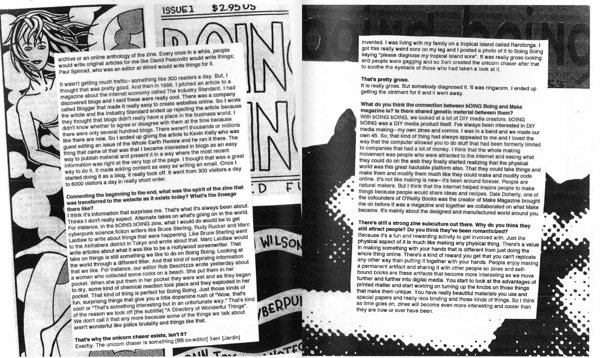 Atom magazine interviewed me about the zine days of bOING bOING | Boing ...