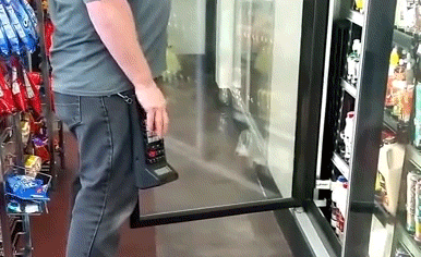 Data entry man at gas station has been taking inventory for 30 years ...