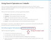 LinkedIn Tip Sheet Error And a New Hack | Boolean Strings