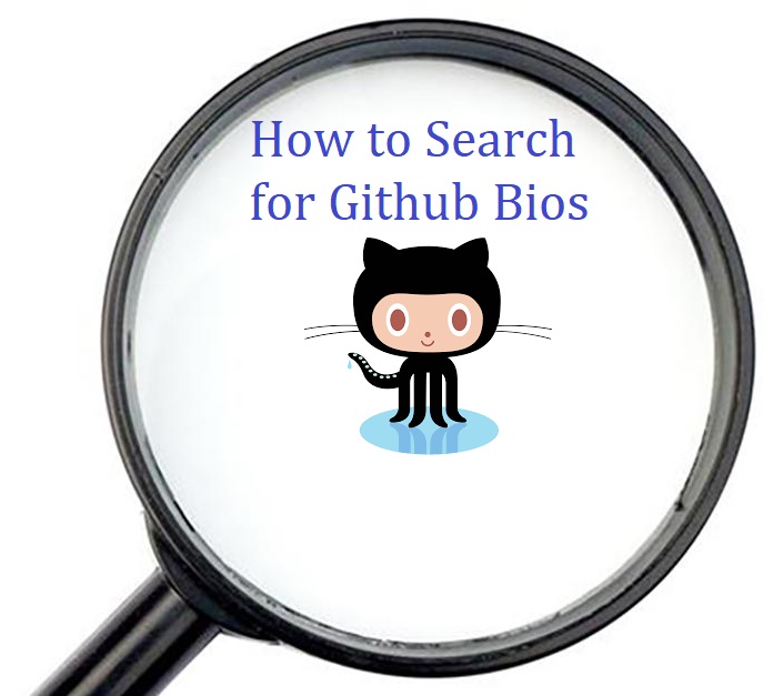 How to Search for Bios on Github | Boolean Strings