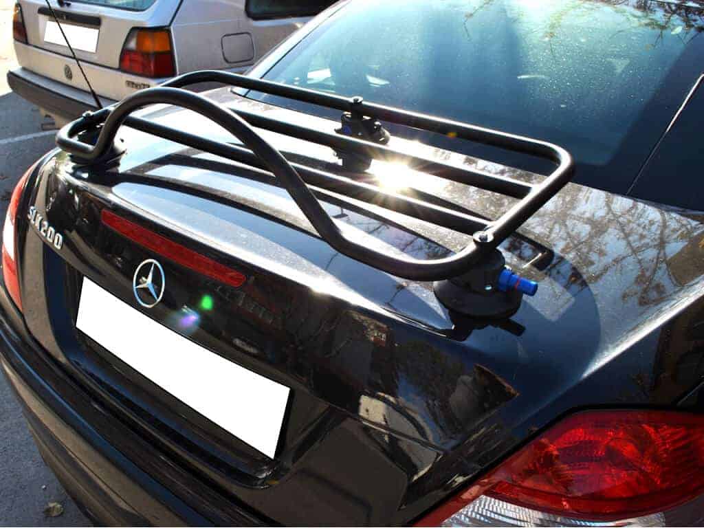 Mercedes-SLK-Luggage-Rack-R171 - boot luggage racks for convertible cars