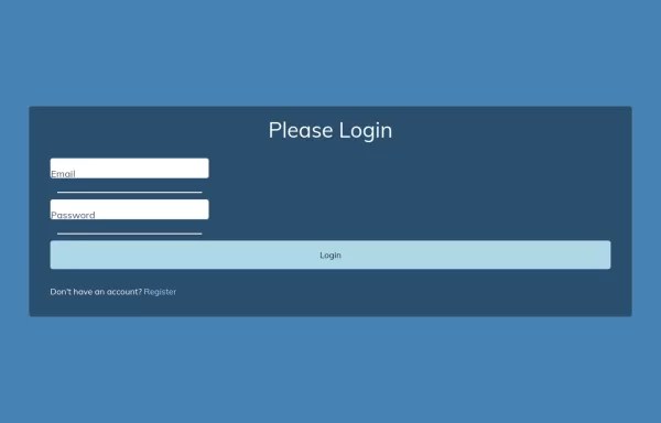 Simple Login Form Bootstrap 5 Example