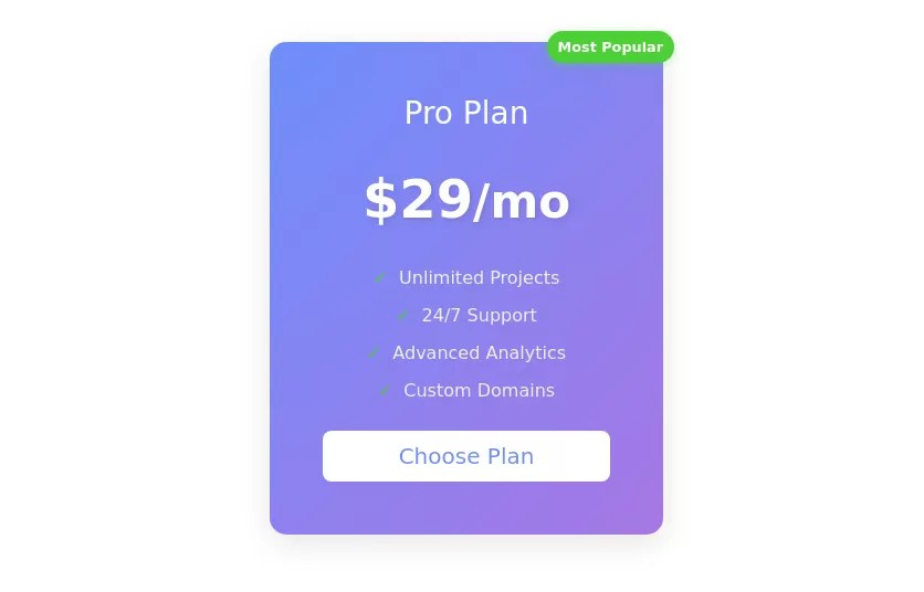 Animated Pricing Card With Bootstrap 5 Bootstrap 5 Example