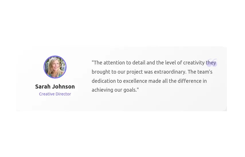 Modern Testimonial Carousel Bootstrap 5 Example