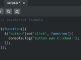 Javascript Editing Bootstrap Studio