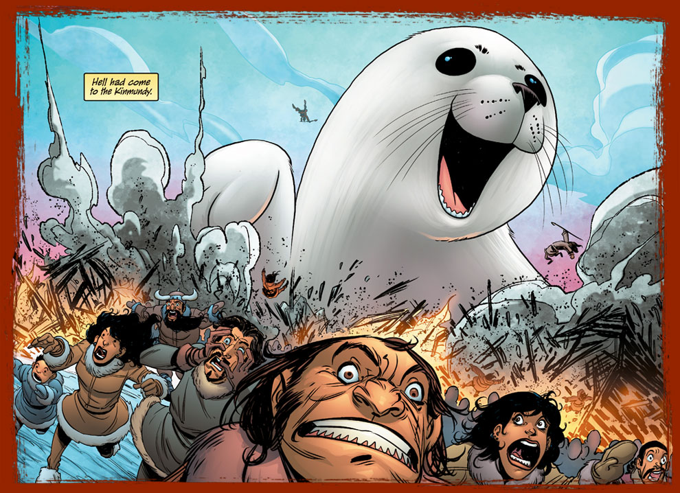 Mike Norton’s Battlepug–a crazy, surprisingly good adventure tale – borg